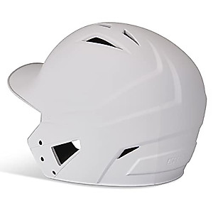 CHAMPRO HX Gamer Performance Baseball Batting Helmet in Solid Color Matte Finish