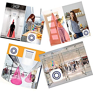 Door Alarm, Motion Sensor Alarm, Infrared Alarms Wireless, Home Security Sensors with Detect Alert 5 Sensor and 2 Receiver -38 Chime Tunes - LED Indicators