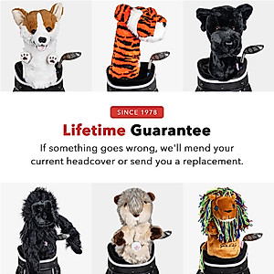 Daphne’s Corgi Driver Headcover | Premium Driver Headcovers | Funny Golf Club Covers | Stylish Protection for Your Clubs | Men's Golf Gear | Driver Headcover for Men and Women