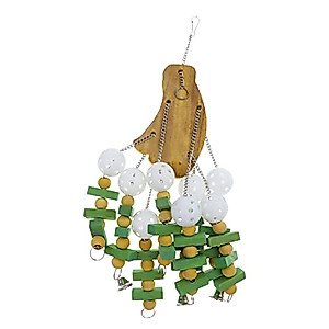 ＫＬＫＣＭＳ Bird Knots Block Chewing Toys for Large Parrots