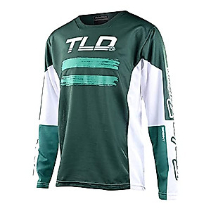 Troy Lee Designs Cycling MTB Bicycle Mountain Bike Jersey Shirt for Youth, Sprint Jersey (Ivy, SM)