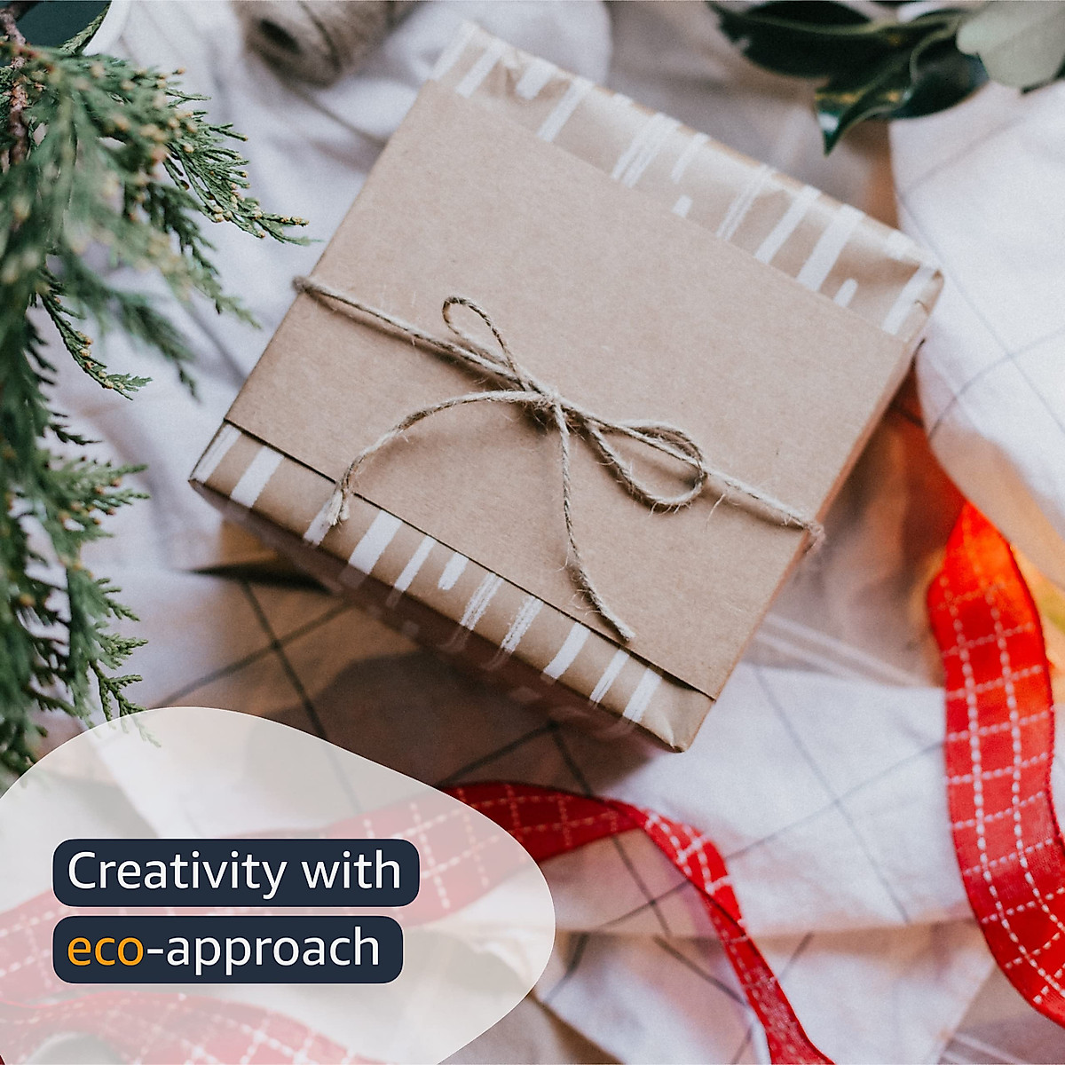 Morex Ribbon Burlap Wired Ribbon, 4" x 10 Yd, Natural (Pack of 2)