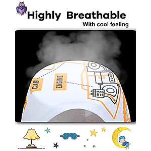 DAUGHTER QUEEN Boys Pajamas 18-24 Months Summer PJs Excavator Pj Sets Baby Toddler Cotton Short Sleeve Sleepwear Jammies Construction Clothes Outfits 18m/Mo, 24m/Mth