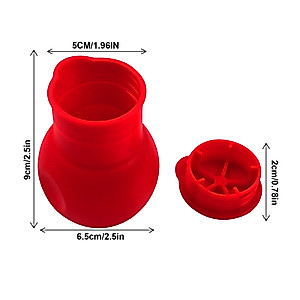 3 Pieces of Chocolate Melting Furnace, Microwave Oven Melter, Can be Used for Butter, Cheese, Candy, Sauce and Caramel, Mold to Melt Chocolate