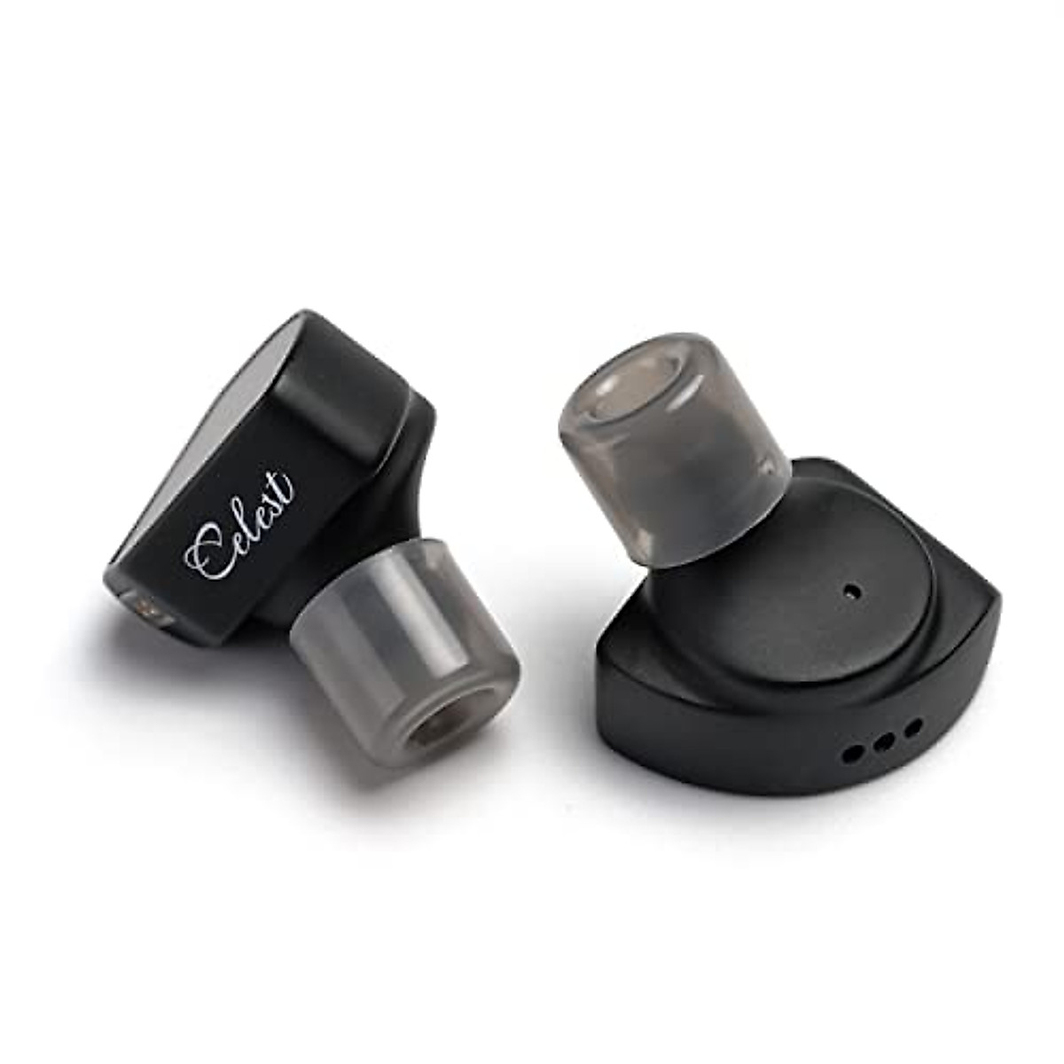 HiFiGo DUNU S&S (Stage & Studio) Silicone Eartips f or 4.0mm-6mm Nozzle, Ear Tips Replacement for Wireless Earbud, in- Ear Earphones (M(3 Pairs))