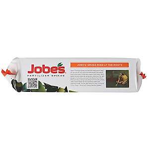 Jobe's, 01612, Fertilizer Spikes, Fruit and Citrus, Includes 15 Spikes, 12 Ounces, Brown