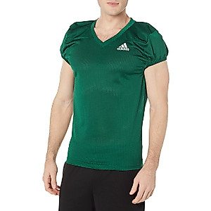 adidas mens Practice Football Jersey Shirt, Dark Green/White, Small US