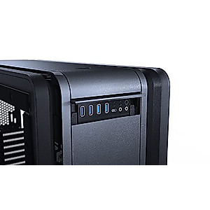 Phanteks Enthoo 719 (PH-ES719LTG_DAG01) High Performance Full Tower Case – Tempered Glass, Aluminum Panels, dual System/PSU Support, MASSIVE Storage, Fan Hub, Digital-RGB Lighting, Anthracite Grey