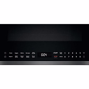 FRIGIDAIRE FGBM19WNVD 30" Gallery Series Black Stainless Steel Over-The-Range Microwave with 1.9 cu. ft. Capacity 300 CFM Sensor Cooking and LED Interior Lighting