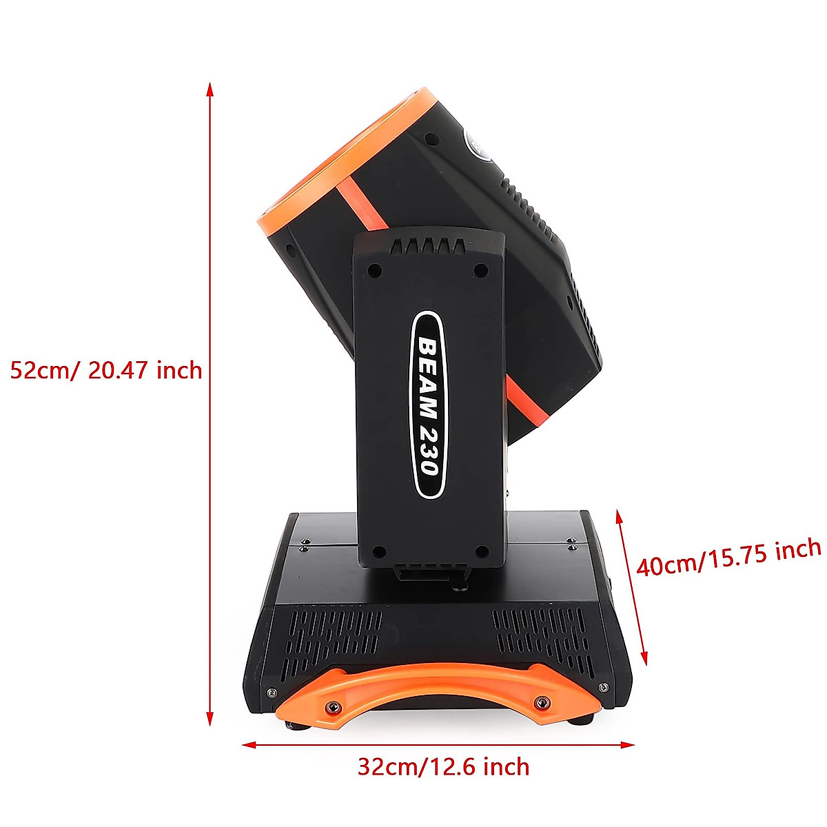 Frezon 2PCS 7R 230W Stage Lights Moving Head Light, RGBW DJ Lighting, 8 Prism Strobe DMX 16Ch for Wedding DJ Party Stage Lighting