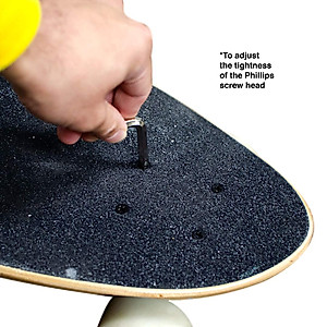 Yocaher Skateboard Longboard Multifunctional Y-Tool Skate Tool Pocket Size All in one (Y-Tool-Green)