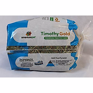 American Pet Diner 140 Timothy Gold Hay, 24 Oz,Blue