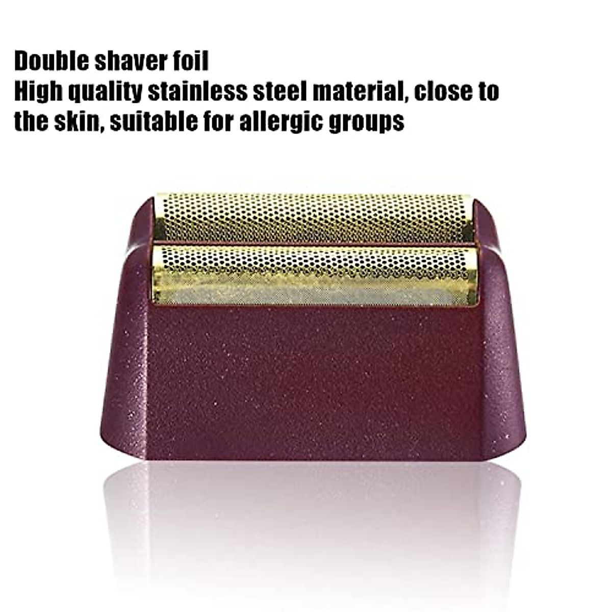 Professional 5 Star Series Finale Shaver Replacement Foil and Cutter Bar Assembly Compatible with wahl Foil Heads 7031-100/7043-100,Fit for #8061 8164 shaver (red 3 pack)
