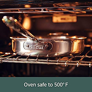 All-Clad Saute Pan, 8-Inch, Stainless Steel