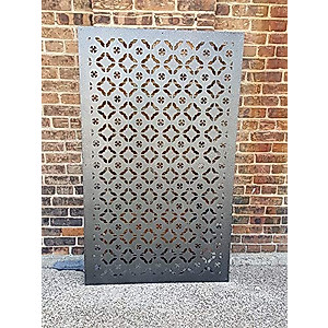 East1US - Privacy Screen Metal Garden Fence Decor Art