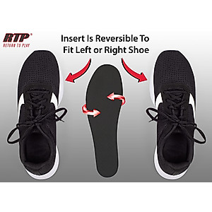 Carbon Fiber Full Shoe Semi-Rigid Insert 25 cm Men's Size 8 or Women's Size 9 Made in The USA