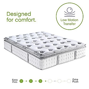 Classic Brands Mercer Cool Gel Memory Foam and Innerspring Hybrid 12-Inch Pillow Top Mattress | Bed-in-a-Box Twin XL