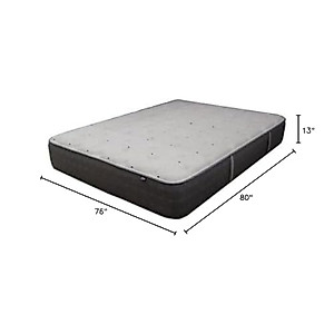 Innergy 2 Monterrey Gentle Firm Mattress, Two Sided, Alternating Coil, King