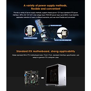 Firefly ITX-3588J 2.4 GHz Rockchip RK3588 Single Board Computer LPDDR4 4GB RAM+32GB eMMC Storage Wi-Fi 6 & Bluetooth Support 8K Multi-Display