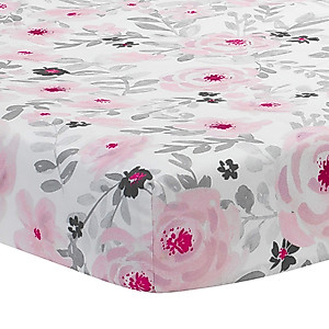 Bedtime Originals Blossom 4-Piece Toddler Bedding Set - Pink, Garden, Floral