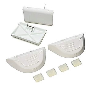 ATIE Pool Cleaner Tune-Up Rebuild Kit AXW350 Compatible with Hayward Pool Cleaners (Include Front and Rear Flap Kit AXV434WHP, 2 Wing Kit AXV604WHP, and 4 Pod Shoes AXV414P)