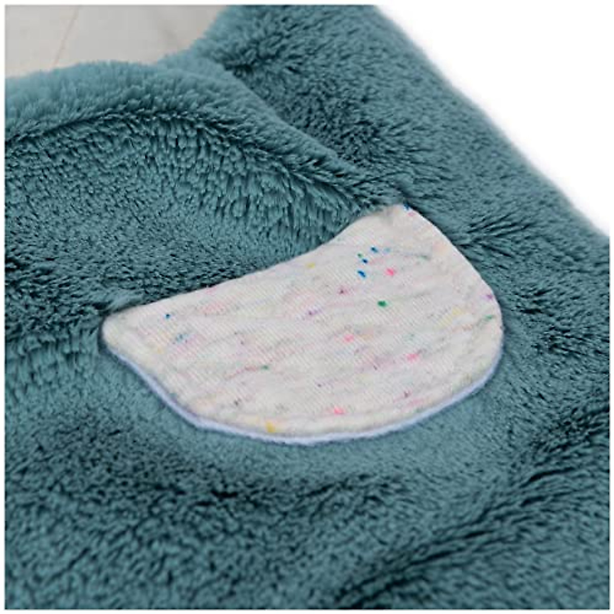 GUND Baby Oh So Snuggly Hippo Blanket Wrap, Plush Hooded Baby Blanket Wrap for Newborns, Blue/Cream, 26”