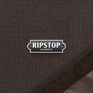 True Guard Patio Furniture Covers Waterproof Heavy Duty - Sofa or Couch Cover, 600D Rip-Stop, Fade/Stain/UV Resistant for Outdoor Patio Furniture, Dark Brown