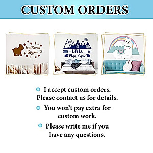 Lotus Flowers Wall Decal. Namaste Vinyl Sticker. Boho Decals. Mehndi Decal. Yoga Studio Wall Decor. Bohemian Bedroom Decor. Living Room Wall Art N22