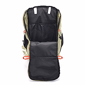 Bseash 40L Lightweight Waterproof Hiking Backpack with Rain Cover,Outdoor Sport Travel Daypack for Camping Climbing Skiing (Pea Green)