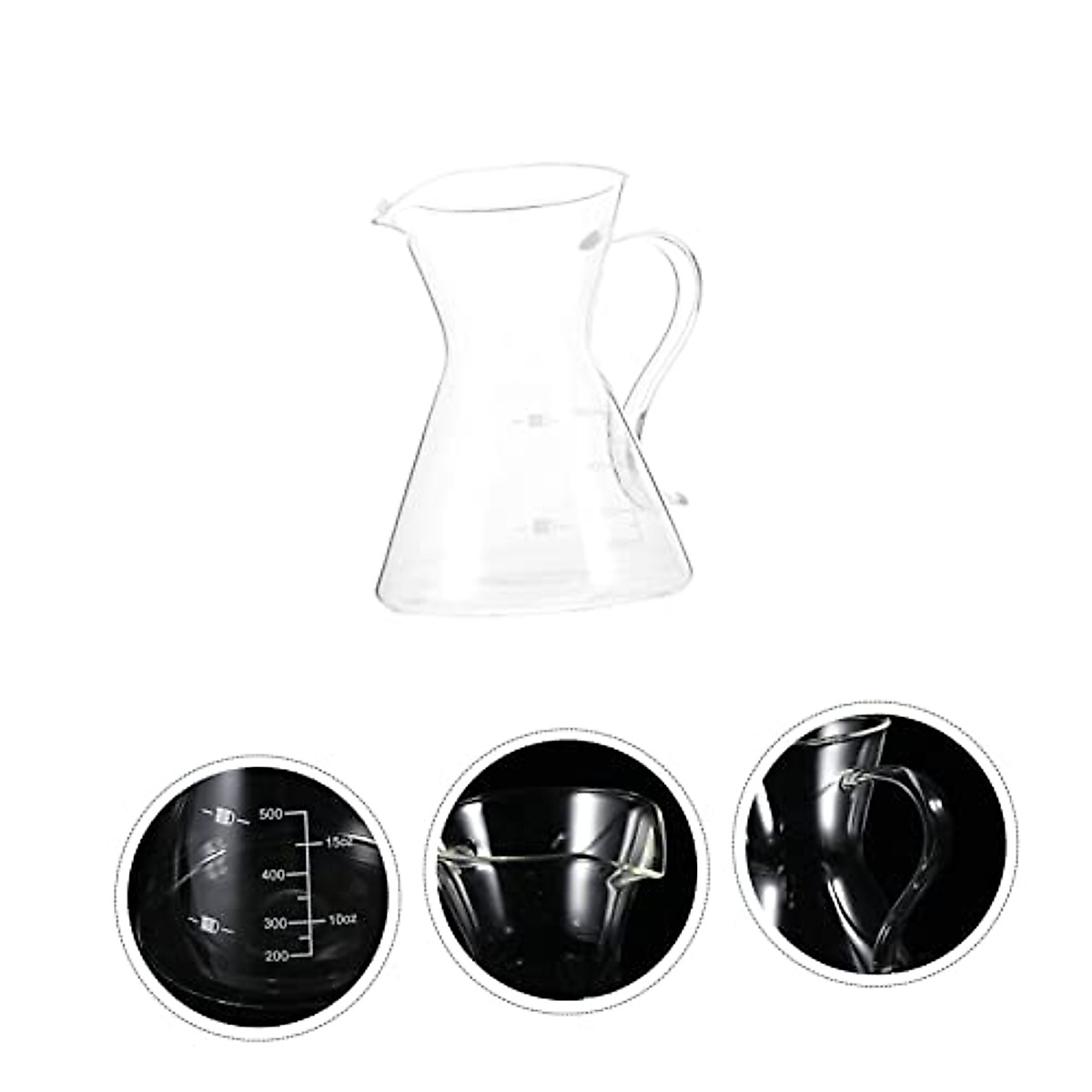 Pour over Coffee Maker Manual Espresso Machine Espresso Machines for Home Stainless Steel Espresso Maker Drinking Pitchers Metal Tea Kettle Hand Drip Coffee Tea Pot Coffee Holder teapot