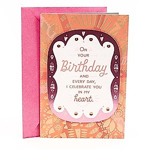 Hallmark Mahogany Birthday Card for Daughter (I Celebrate You)