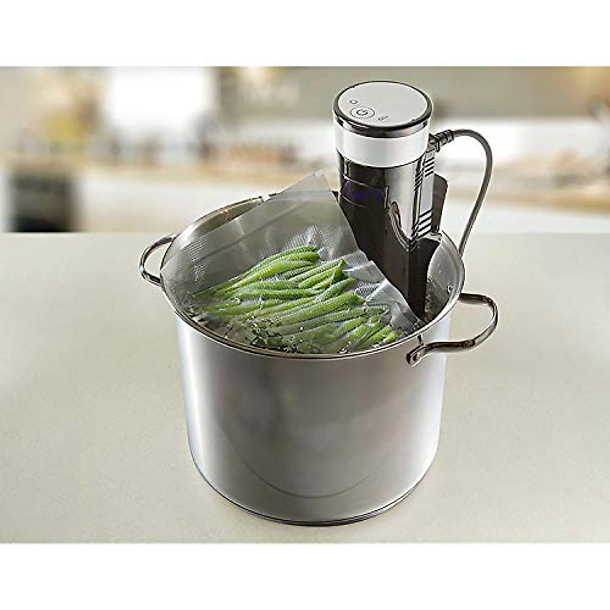 FoodSaver FBSQ25G10-NP Sous Vide Bags, Medium, Clear