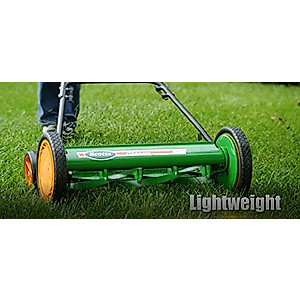 Scotts Outdoor Power Tools 2000-20S 20-Inch 5-Blade Classic Push Reel Lawn Mower, Green