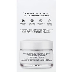 L'Oreal Paris Skincare Revitalift Anti-Wrinkle and Firming Eye Cream with Pro Retinol, Treatment to Reduce Dark Circles, Fragrance Free, 0.5 oz.