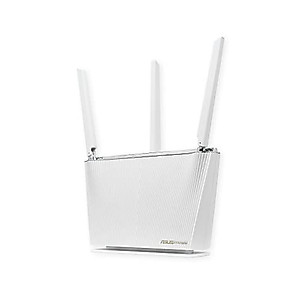 ASUS WiFi 6 Router (RT-AX68U White) - Dual Band Gigabit Wireless Router, 3x3 Support, Gaming & Streaming, AiMesh Compatible, Included Lifetime Internet Security, Parental Control, MU-MIMO, OFDMA