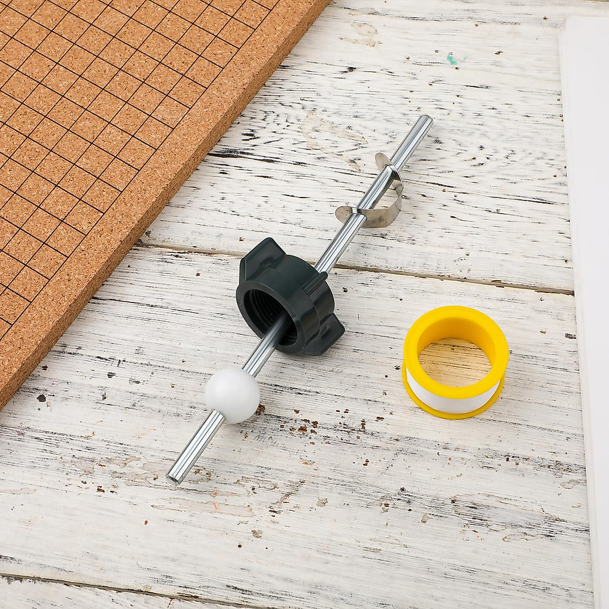 Lavatory Pop Up Center Piece Assembly, Bathroom Sink Drain Stopper Ball Pivot Rod Replacement Compatible with Price Pfister Pop up Stopper & Other Hot Brands Replacement for PS2673