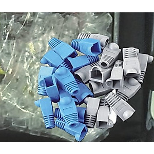 UbiGear® Network/Phone Cable Tester + RJ11/RJ12/RJ45 Network Cable Crimper + RJ45 CAT5e Connectors Plugs/Boots Stripper Network Tool Kits (Premium 568 Tool Kits)