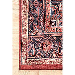 nuLOOM Shantelle Transitional Area Rug, 9 ft x 12 ft, Brick