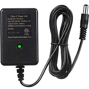Weewooday 12V Charger for Kids Ride on Cars, 12 V Battery Charger for Ride on Toys with Charging Indicator Light for SUV Electric Ride Toy Battery Supply Power Accessories