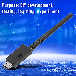 Dioche Zigbee USB Dongle Plus Gateway, Sniffer Protocol Module, for Zigbee Sniffer Bare Board USB Interface with Antenna Capture Packet Module (CC2531)