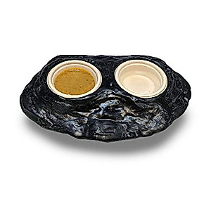 Pangea Large Biodegradable Gecko Food & Water Cups 100 Ct, tan (LPC-100)