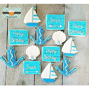 Sailboat 3.5 Inch Cookie Cutter from The Cookie Cutter Shop – Tin Plated Steel Cookie Cutter