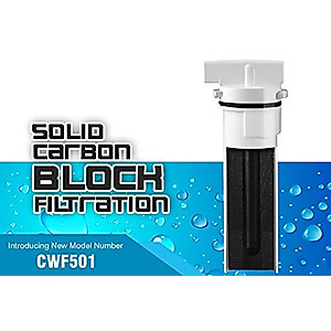 Clear2o Replacement Water Filter made with Solid Carbon Block Filtration Technology (3-Pack),