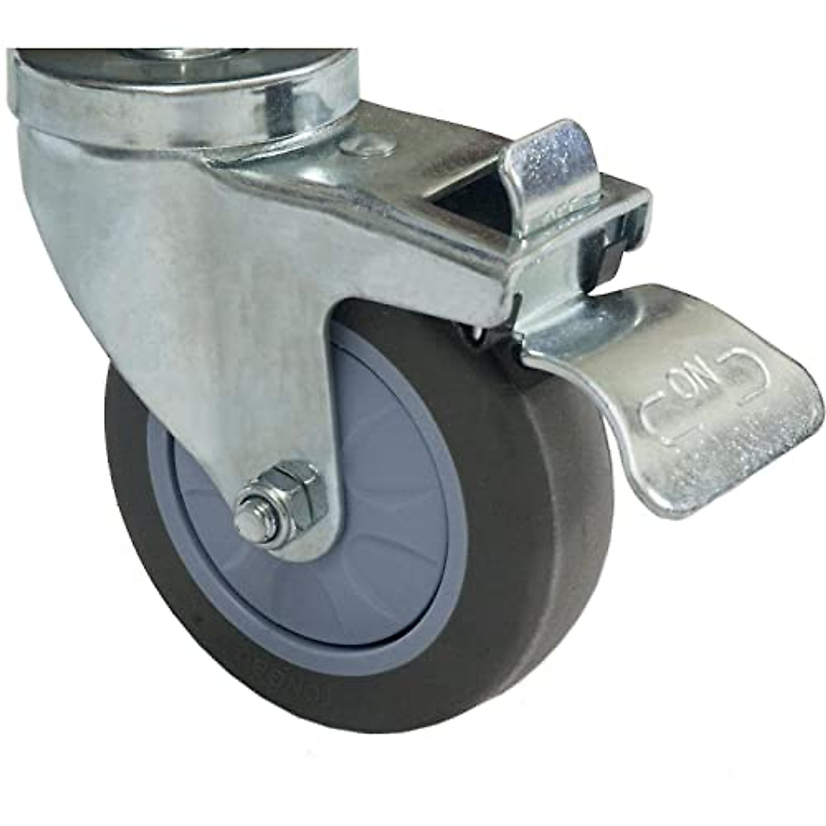 Primo Grills All-in-One Oval Large 300 Ceramic Kamado Grill with Cradle, Side Shelves, and Stainless Steel Grates - PGCLGC (2021), Black