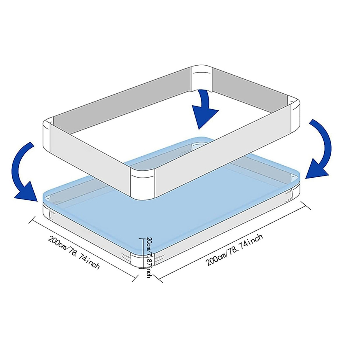 Fitted Sheet Queen Size Bed Sheets Premium Easy to Clean Waterproof Bedding Fitted Bottom Sheet Full Size Sheet for Dorm Apartment