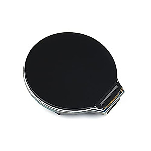 Coolwell RP2040 MCU Board with 1.28inch LCD,Round Shape, Accelerometer and Gyroscope Sensor,30 × Multi-Function GPIO Pins