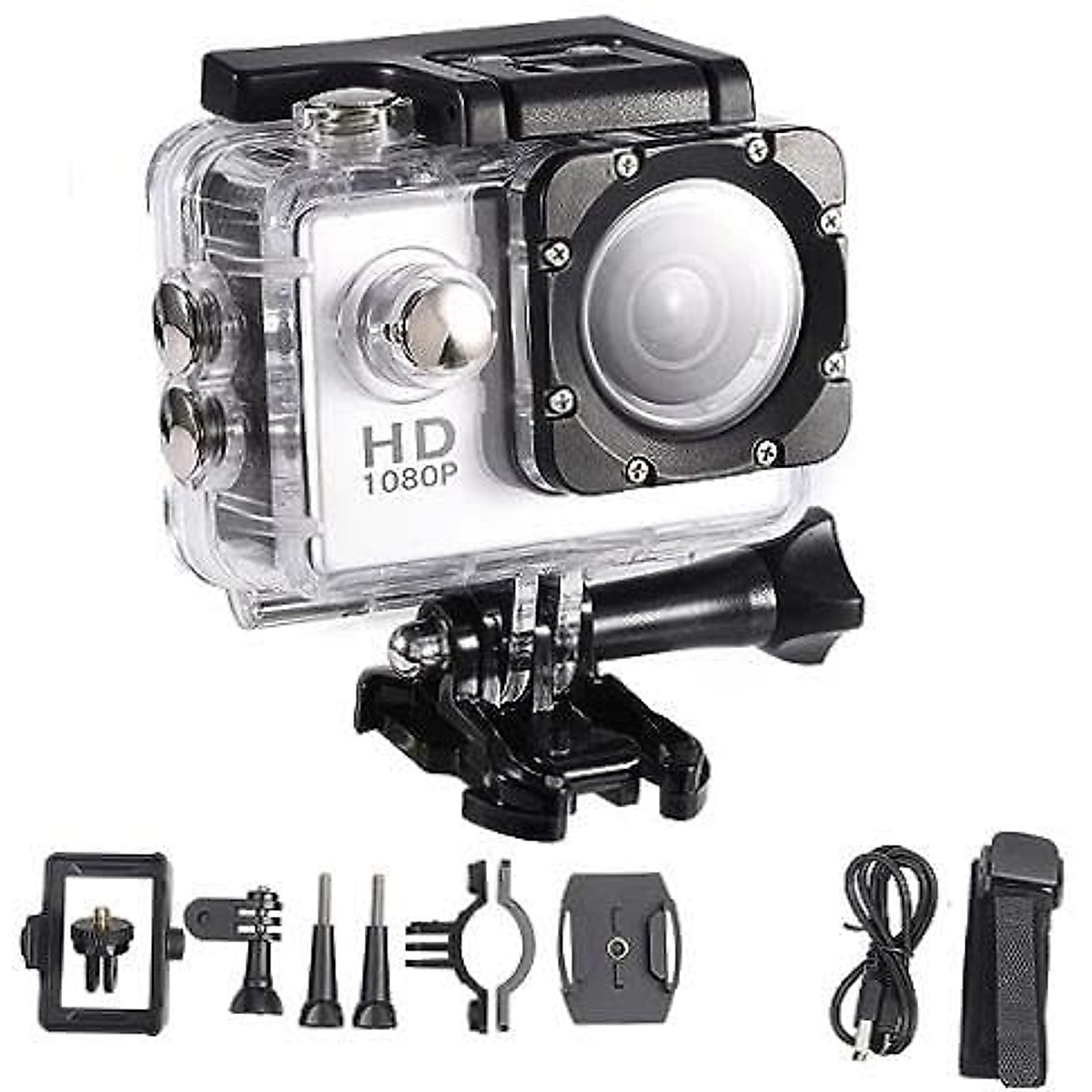 haillusty Waterproof Camera for Outdoor Sports - Full Camcorder & Cam for Adventures - Capture Incredible Full Videos & Photos - Durable & Reliable Video Recorder