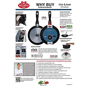 BALLARINI Click and Cook FSRC51.20 Frying Pan 20 cm