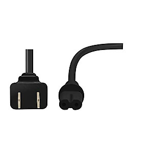 Vebner 3-Foot Power Cord Compatible with Sonos Five, Sonos Play 5, Sonos Beam, Sonos Arc, Sonos Amp, Sonos Playbase, Sonos Sub Gen 3 and Sonos Sub Mini - 2-Pack (Black)