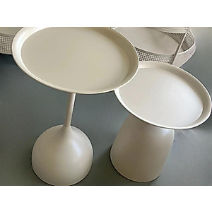 Beige White Side Tables Nesting Tables Round Side Table Set End Table Set Modern Table Bedside Set Livingroom Table Sofa & Console Table Pedestal Tables Coffee Tables Metal Table…
